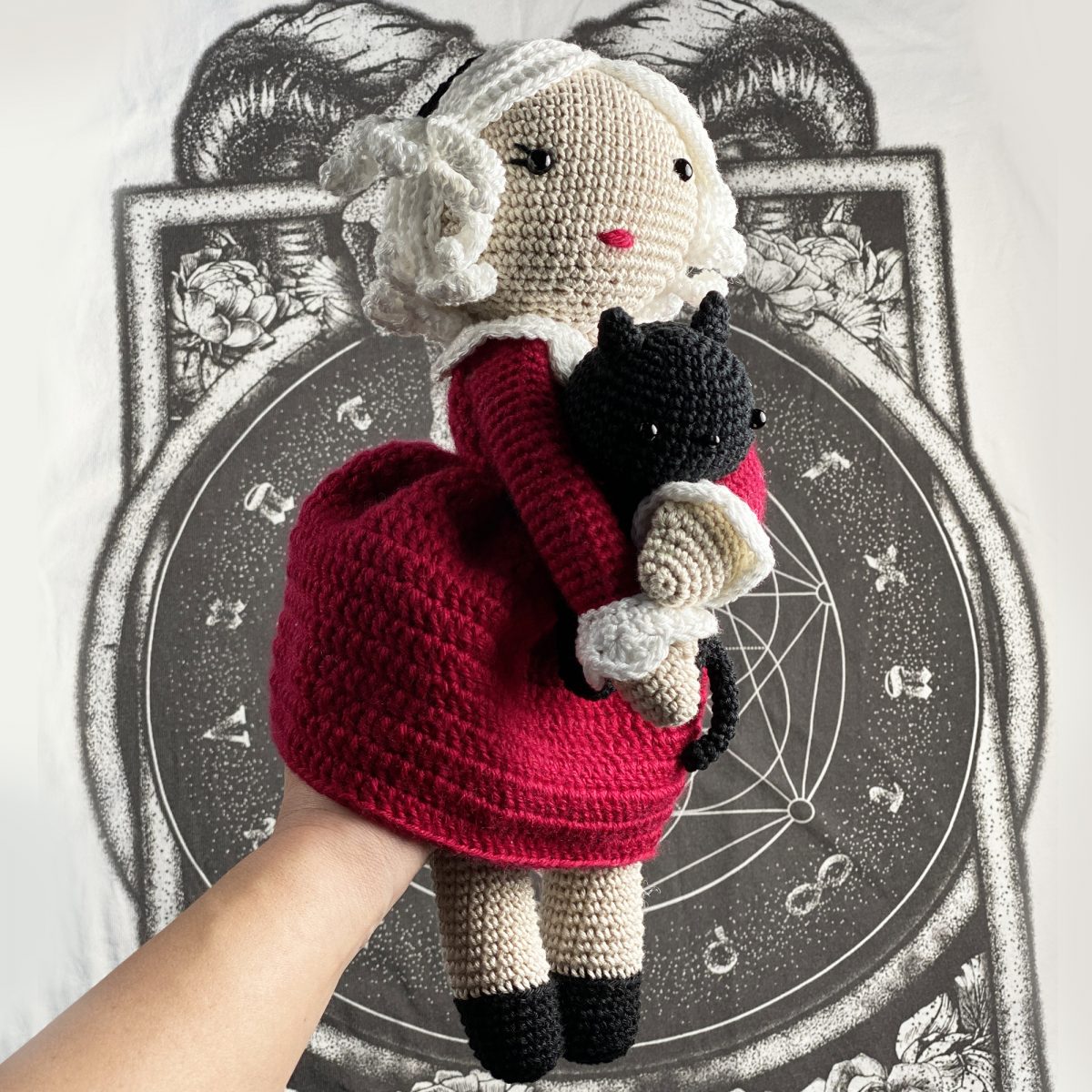 Tutoriel - Personnage - Sabrina - au crochet - Amy Design Crochet