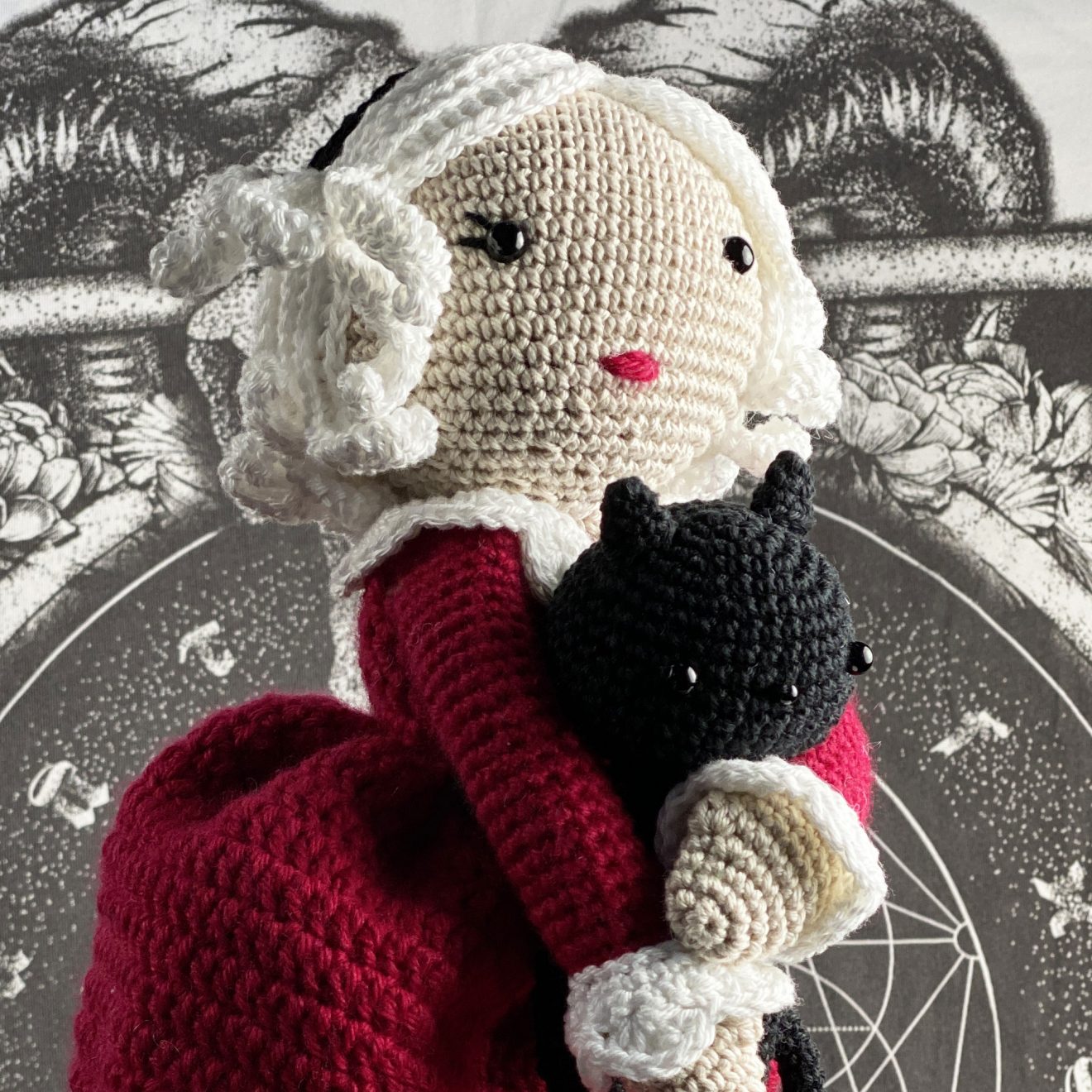 Tutoriel - Personnage - Sabrina - au crochet - Amy Design Crochet