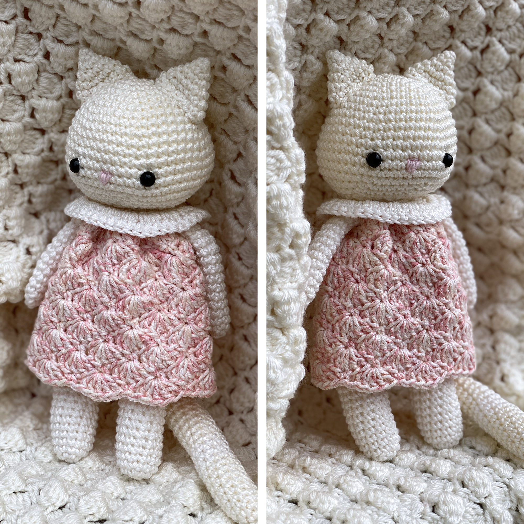 Patron chat au crochet - Amy Design Crochet