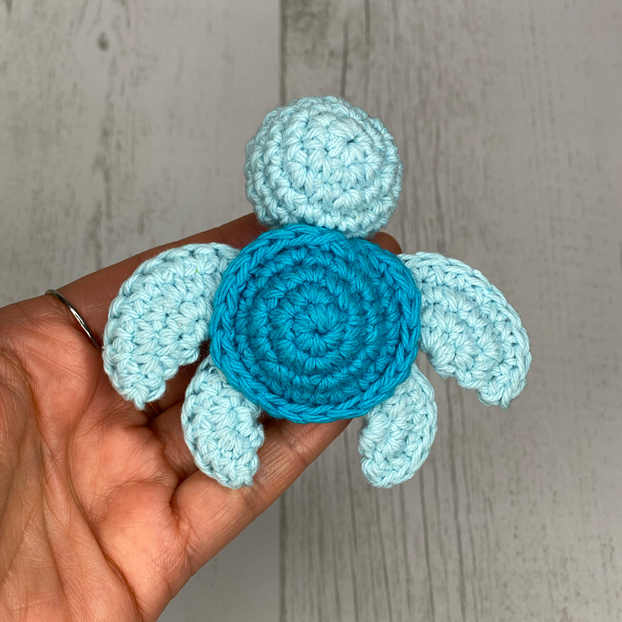 Apprends à crocheter une mini tortue trop mignonne (super facile !) - Amy Design Crochet